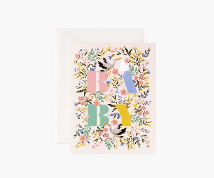 Baby Card – Freedom Floral