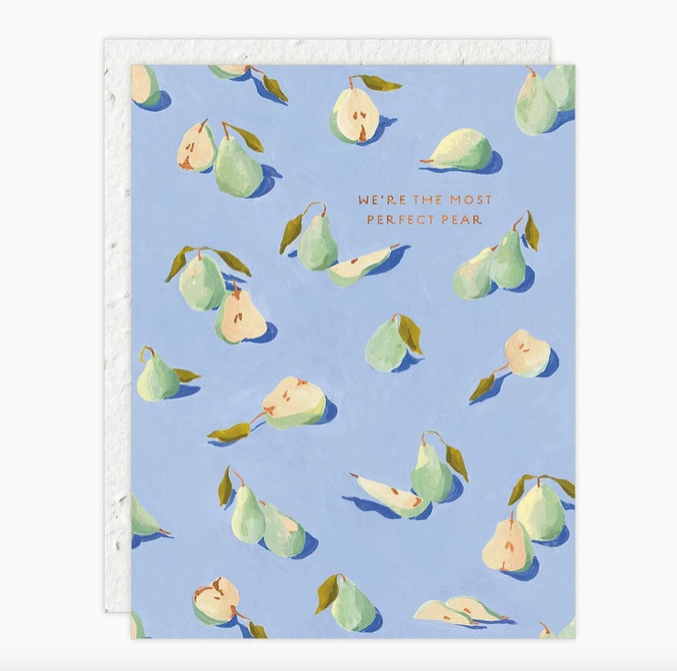 Perfect Pear, Love + Friendship Card – Freedom Floral